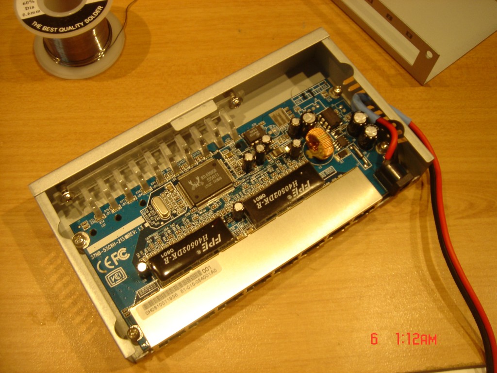 Alimentare USB pentru Switch Zyxel – Mihai MATEI