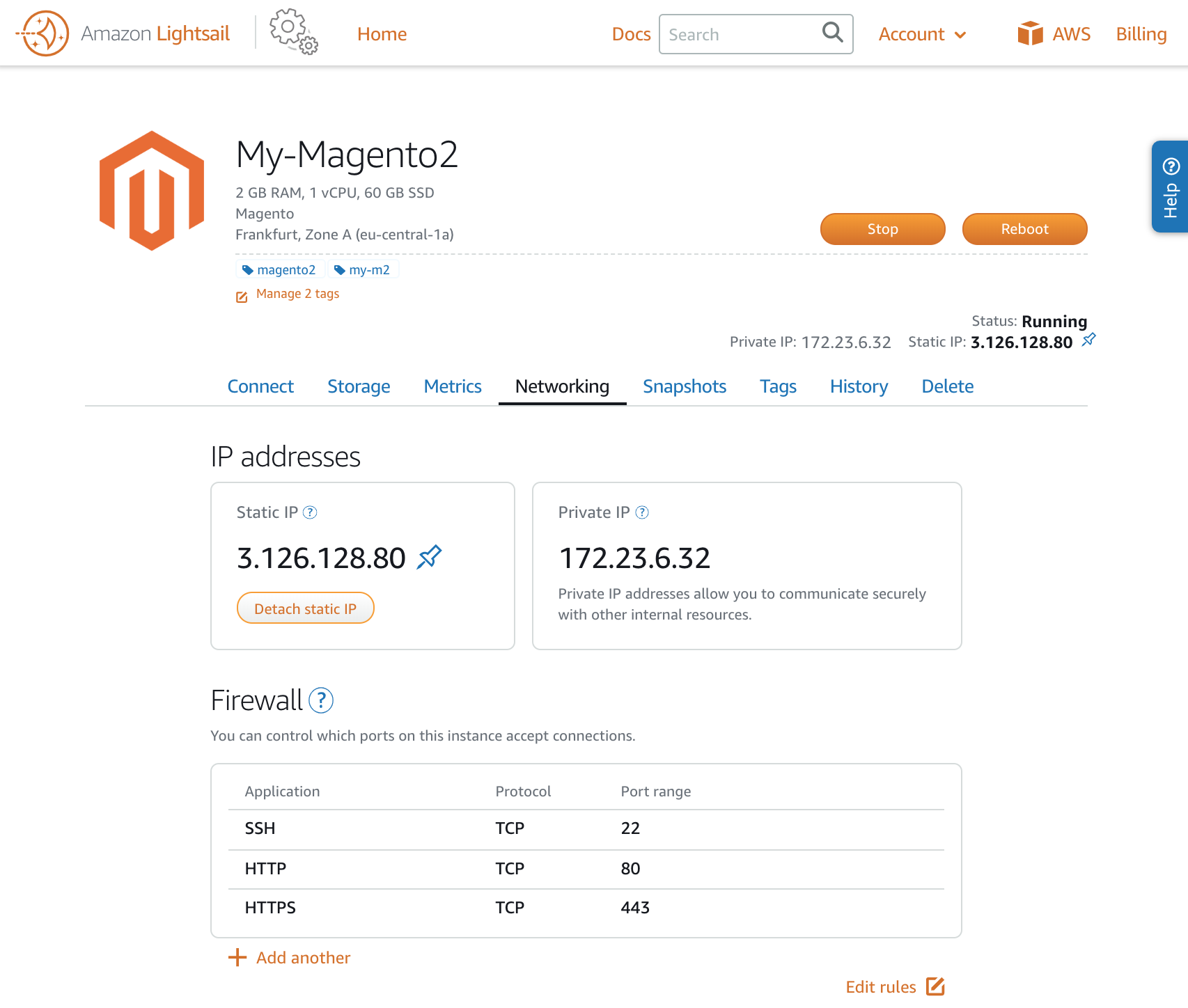 How to deploy your Magento 2.x in AWS LightSail – Mihai MATEI